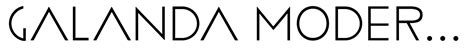 Galanda Moderna Fuente Webfont And Desktop Myfonts