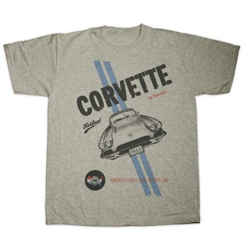 Corvette Print T Shirt Gpbox