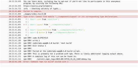 Can Only Build Locally With No Changes To File Issue Vercel Next Js GitHub