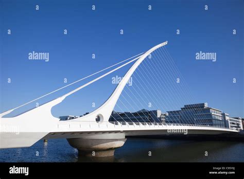 Republic Of Ireland Dublin The Samuel Beckett Bridge Designer And