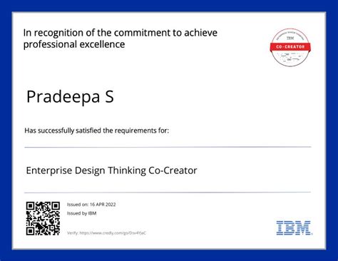 Pradeepa S On Linkedin Ibm Designthinking Experience