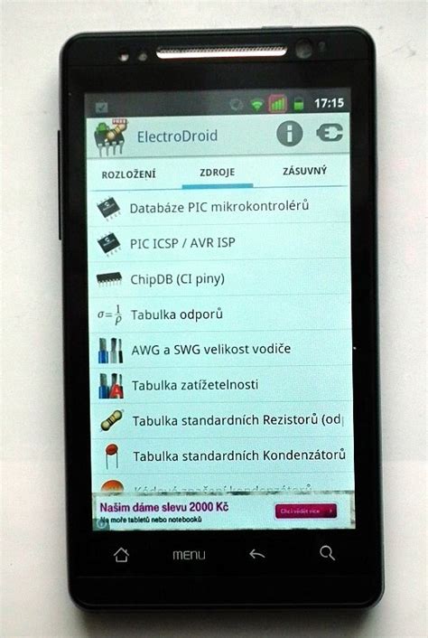 Zajímavý Software Pro Os Android 1 Díl Electrodroid Automatizace Hw Cz