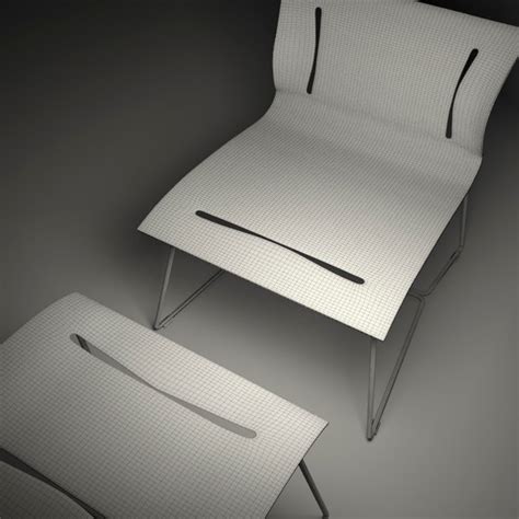 3d Model Knoll Cuoio Lounge
