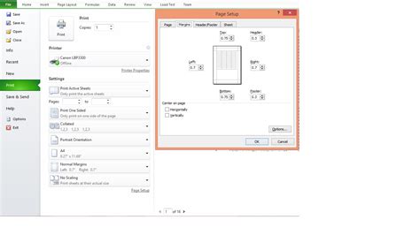 Gridview How To Set Margins When Exporting To Excel Devexpress