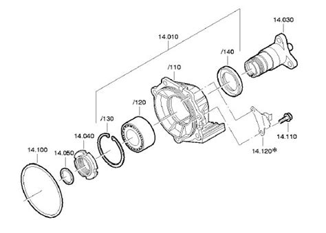 Zf Getriebe Kugellager 0750116119