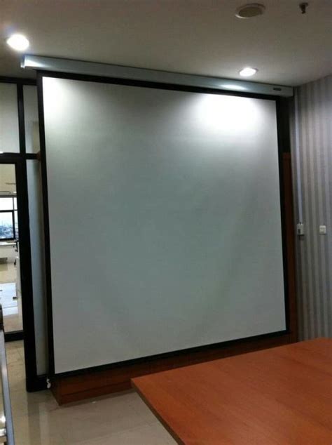 Original Screen Projector 70 Motorized Layar Proyektor 70 Elektrik Lazada Indonesia