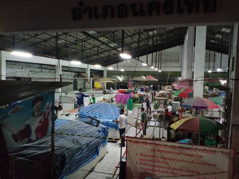 เทศบาลตำบลนครไทยทำความสะอาดตล เทศบาลตำบลนครไทย จ พิษณุโลก