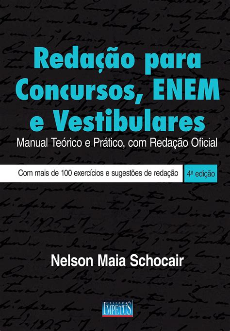 Redação Para Concursos Enem E Vestibulares Pdf Nelson Maia