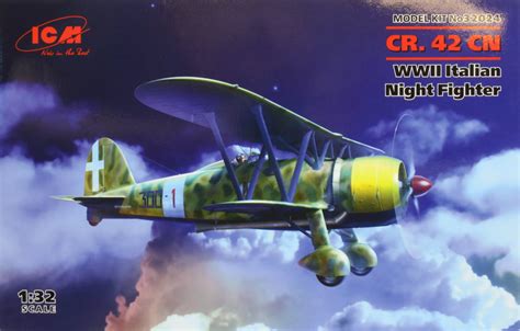 Fiat Cr42 Cn Night Fighter Icm 132 Modellbau Für Alle Mit Spaß Am