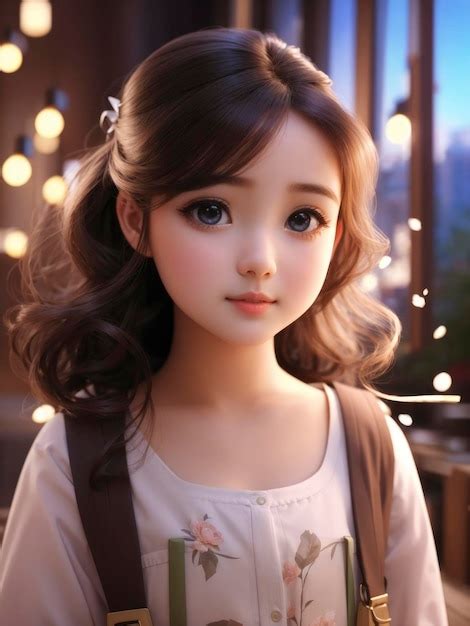 Premium Ai Image Sweet Girl Premium Ai Image Sweet Girl