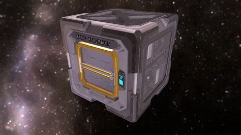 Базовый сборщик Space Engineers Basic Assembler 3d Model By Deonis