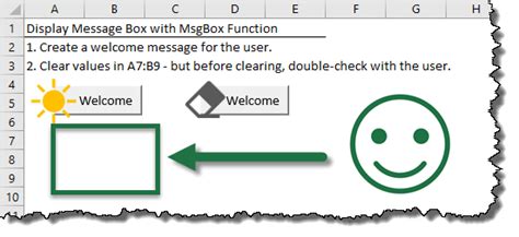 How To Use The Message Box In Excel Vba Xelplus Leila Gharani