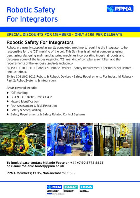 Robotic Safety For Integrators Automate Uk