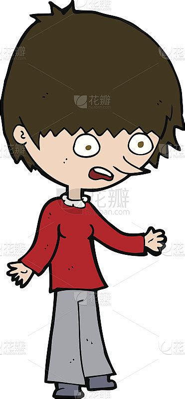 卡通女性压力过大