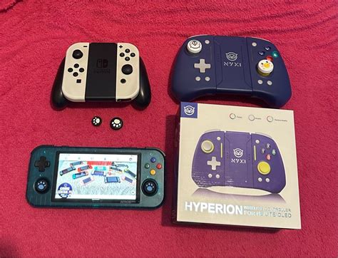 Nintendo Switch Oled Joycons Set Video Gaming Gaming Accessories