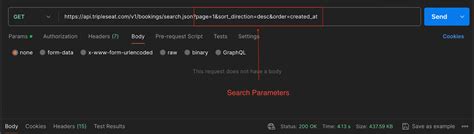 Api Bookings Endpoint Tripleseat Support