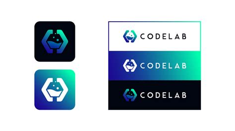codelab logo software tech ai agency logo design by emamul hossen on