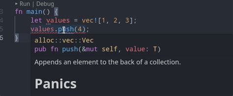 Rust Analyzer Vscode Error Tooltips Editors And Ides The Rust Programming Language Forum