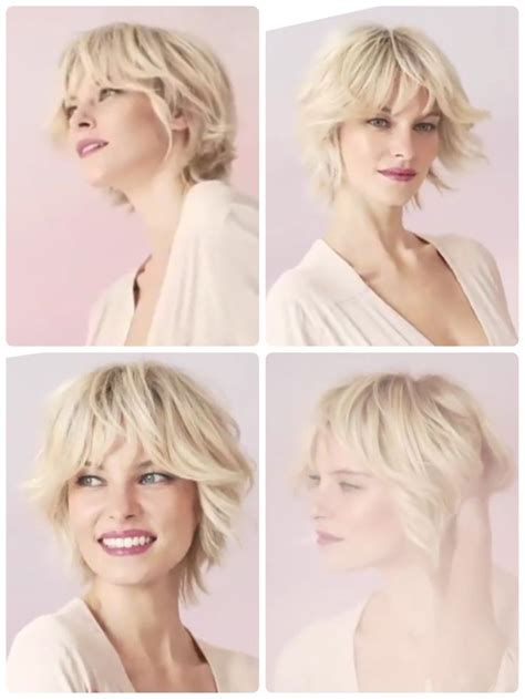 Short Blonde Bobs Shaggy Short Hair Messy Short Hair Hairdos For