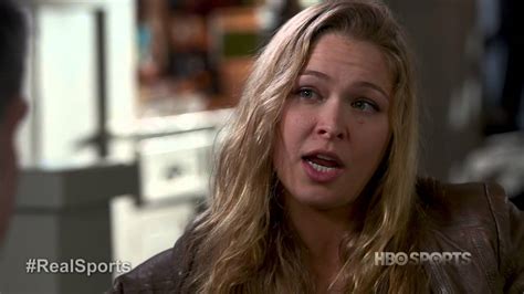 Ronda Rousey On Having Sex Before She Fights Real Sports Web Extra 3 Feb 2013 Youtube