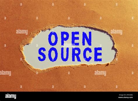 Inspiration Showing Sign Open Source Word For Denoting Software Which Original Source Code