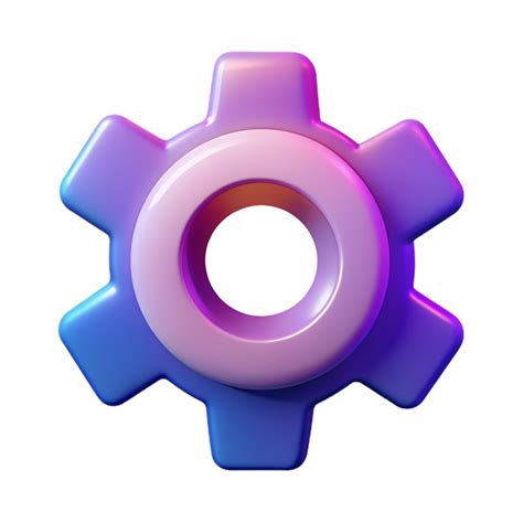 Setting 3d Setting Icon 3d Setting Symbol 3d Setting Image 47248364 Png