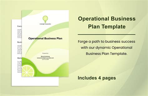 Strategic Operational Plan Template