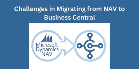 Challenges In Migrating From Nav To D365 Business Central