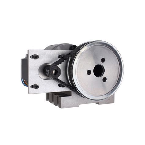 Hollow Shaft 4th Axis 3 Jaw Φ100mm Chuck CNC Engraver Rotary Table Tailstock Free Shipping