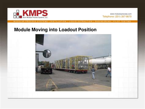 Modular Process Systems For Chemical Mass Transfer Koch Modular