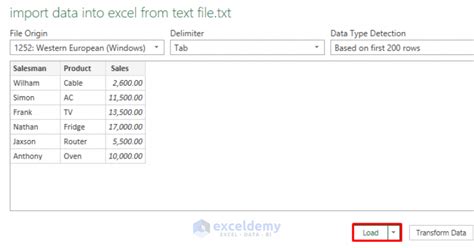 how to import data from text file into excel 3 methods exceldemy