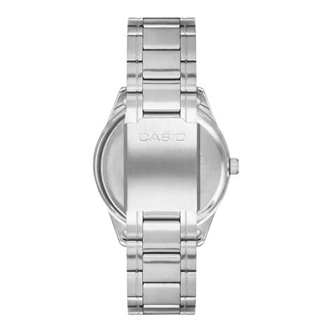 Jual Casio Jam Tangan Pria Casio General Mtp V005d 2b5udf Blue Dial Stainless Steel Band