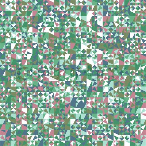 Chaotic Random Geometrical Pattern Stock Vector Colourbox