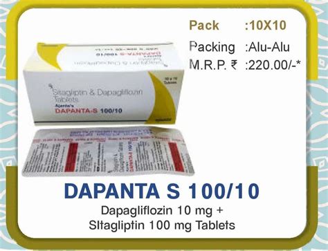 Dapanta S 100 10 Tablet At ₹ 220 Box Aceclofenac Paracetamol Serratiopeptidase Tablet In