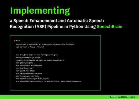Building A Speech Enhancement And Automatic Speech Recognition Asr