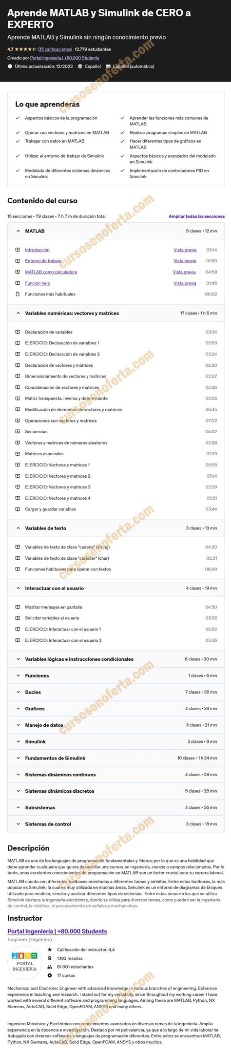 Aprende Matlab Y Simulink De Cero A Experto