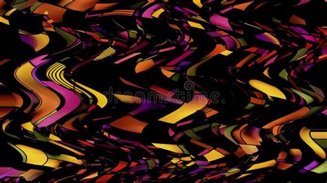 Abstract Colorful Wavy Pattern Stock Video Video Of Neon Texture 341917141