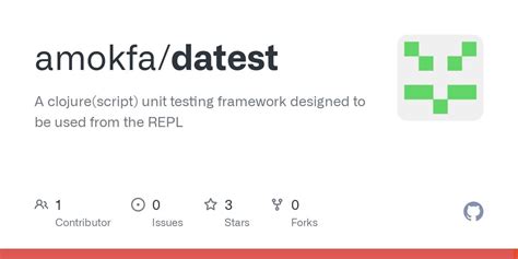 Datest A Testing Framework For The Repl Rclojure