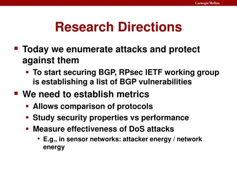 ppt challenge securing routing protocols powerpoint presentation