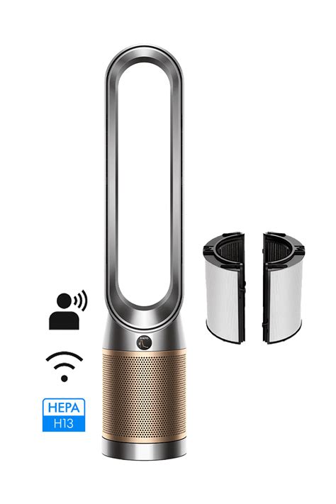 Dyson Purifier Cool Formaldehyde Tp09 Air Purifier Fan Nickel Gold Dyson Indonesia