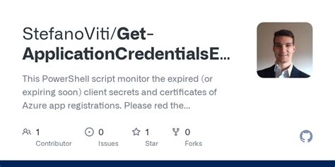Github Stefanovitiget Applicationcredentialsexpiration This