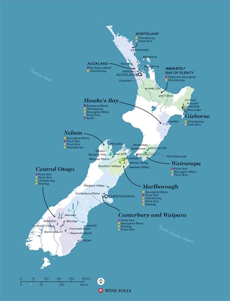 New Zealand Wine Region Wine Folly