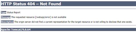 Hiding Tomcat Version Information Mrc Tech Blog