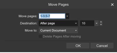 Move And Delete Pages Feedback For The Affinity V Suite Of Products Affinity Forum