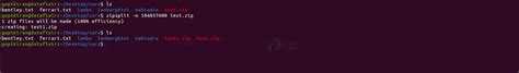 Zip Command In Linux Dataflair