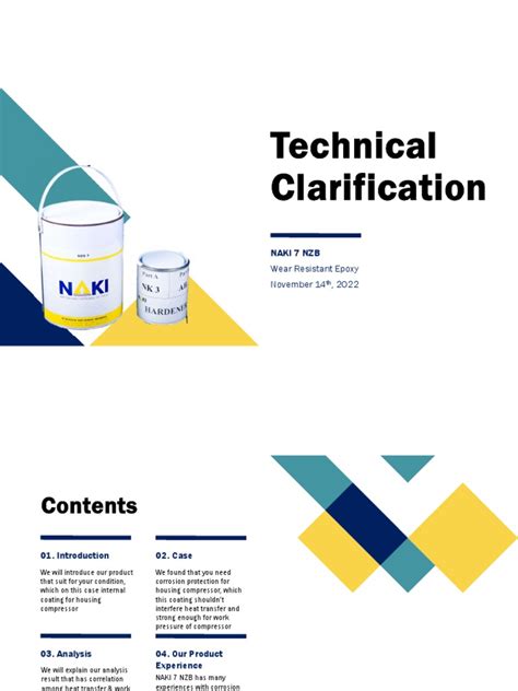 Naki Presentation Technical Clarification Pdf Corrosion Epoxy