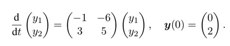 Differential Linear Equation With Complex Eigenvalue R Learnmath
