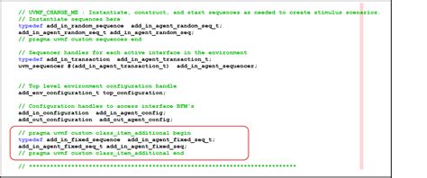 Sequence Creation In UVMF Tharunenamala Manipal GitHub Wiki
