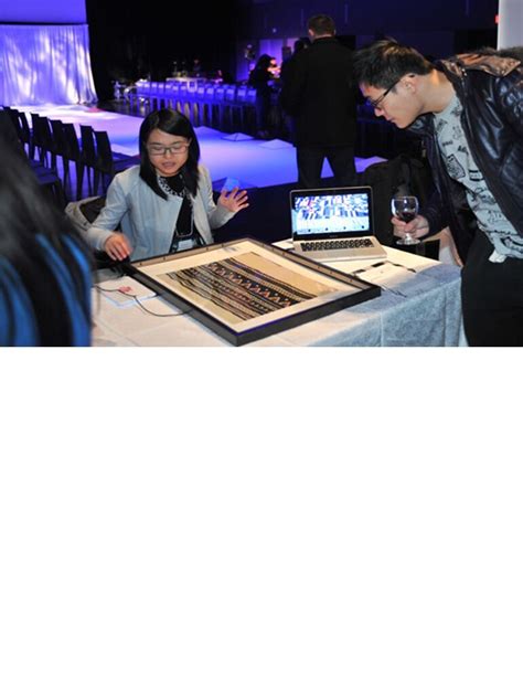 Dynamic Pattern Creates Interactive Fashion Canadian Film Centre