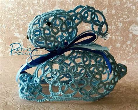 Tatting Pattern Pdf Rabbit By Frivolite Con Sabor For Shuttle Tatting